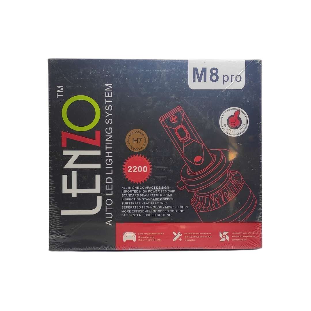 هدلایت لنزو مدل M8 Pro - اصفهان لایت